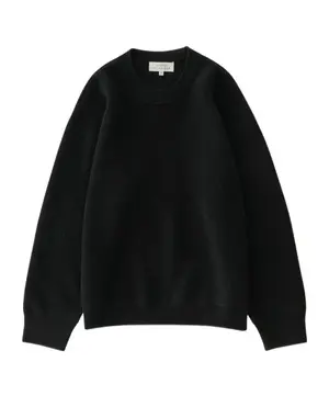 Studio Nicholson Crew-neck Long-sleeve Sweater - Black