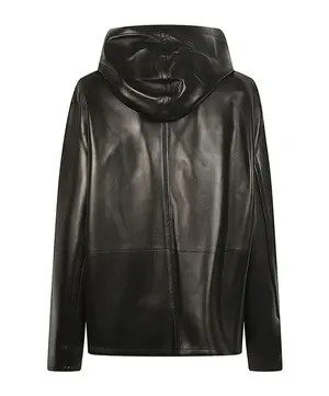 Khaite Darlo Zip Hooded Jacket
