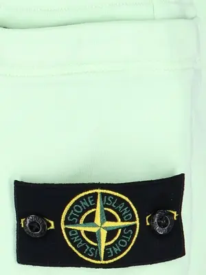 Stone Island Compass-patch Drawstring Cargo Shorts