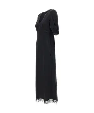 Rixo Annina V-neck Midi Dress
