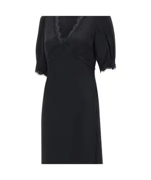 Rixo Annina V-neck Midi Dress