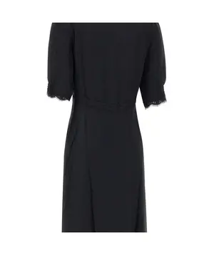 Rixo Annina V-neck Midi Dress
