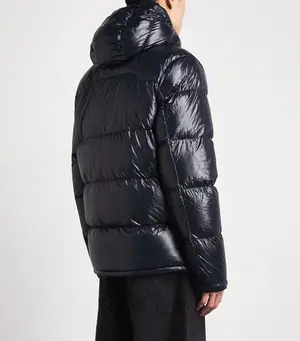 Polo Ralph Lauren Down-padded Gorham Glossed Jacket - Navy