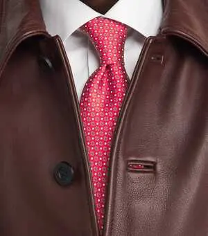 E. MARINELLA Silk Geometric Tie