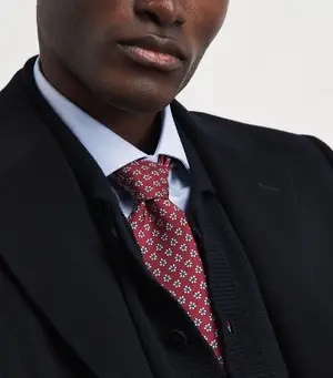 E. MARINELLA Silk Printed Tie