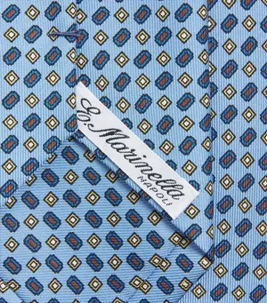 E. MARINELLA Silk Printed Tie