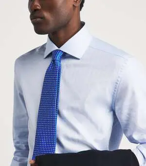E. MARINELLA Silk Geometric Tie