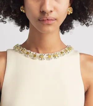 Sandro Crystal-embellished Mini Dress