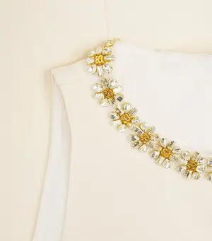 Sandro Crystal-embellished Mini Dress