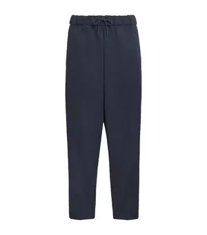 Fred Perry Two-tone Mesh Tape Sweatpants - Navy