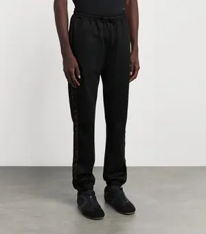 Fred Perry Contrast Tape Wreath Sweatpants