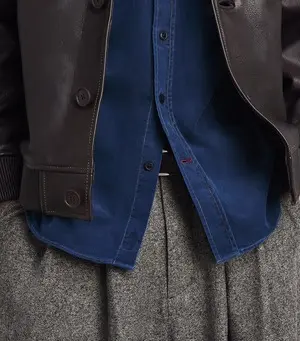 Oliver Peoples Cotton Newson Cord Atlanta Shirt