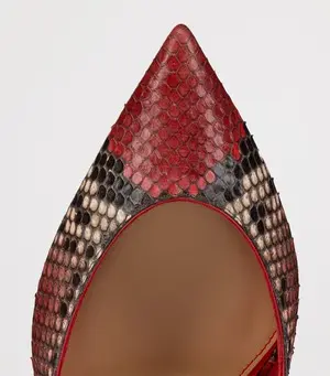CHRISTIAN LOUBOUTIN La Pigalle 120 Python Pumps