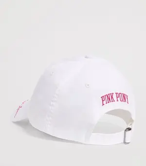 Polo Ralph Lauren Cotton Pink Pony Baseball Cap