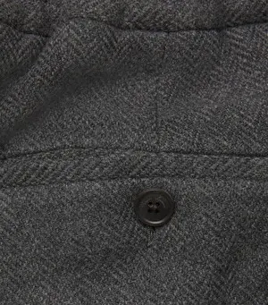 Ralph Lauren Purple Label Wool-cashmere Drawstring Trousers