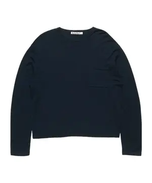 Acne Studios Cashmere Knit Sweater - Dark Blue
