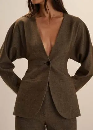 FAVORITE DAUGHTER The Power Move Blazer