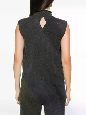 MLM Sleeveless High-neck Top