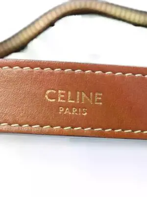 Celine 2010s Triomphe Ava Shoulder Bag - Brown