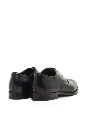 DOUCAL'S Polished-finish Lace-up Derby Shoes
