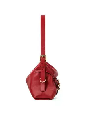 Givenchy Mini Voyou Bag In Shiny Leather