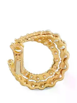 Boucheron Diamond Hoop Earrings
