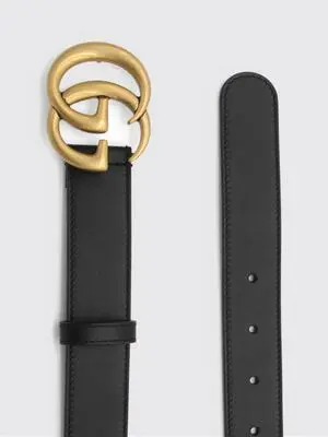 Gucci Gg Marmont Leather Belt