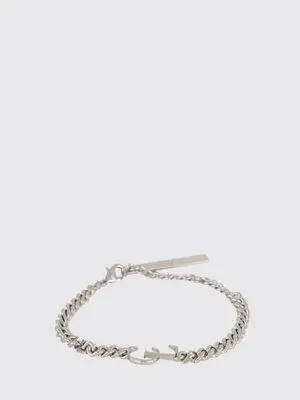 CHRISTIAN LOUBOUTIN Adjustable Bronze Bracelet With Trigger Clasp And Logo Detail