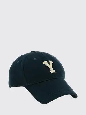 Saint Laurent Embroidered-logo Cotton-twill Baseball Cap - Green