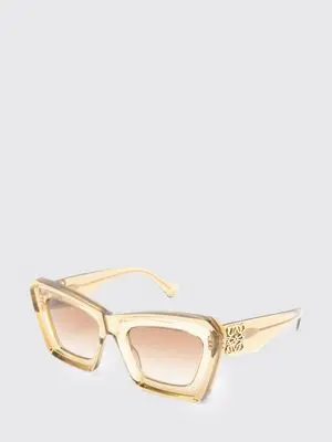 Loewe Anagram Cat-eye Acetate Sunglasses With Applied Logo - Green