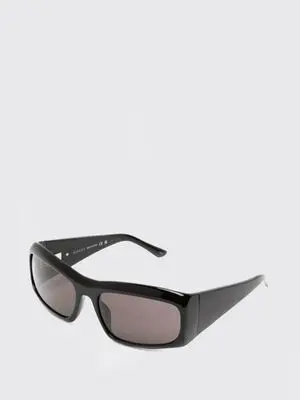 Gucci Rectangular Acetate Sunglasses With Coloured Lenses - Black