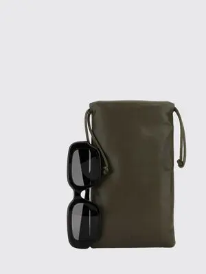 Loewe Slim Rectangular Cat-eye Sunglasses In Acetate - Black
