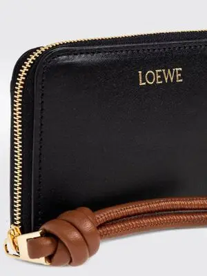 Loewe Continental Zip-around Wallet In Calf Nappa Leather