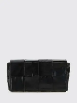 Bottega Veneta Cassette Intrecciato Leather Belt Bag - Black
