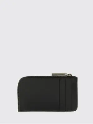 CHRISTIAN LOUBOUTIN Calf Leather Card Holder With Zip And Logo