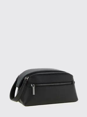 CHRISTIAN LOUBOUTIN Grained Leather Document Holder With Side Handle And Logo