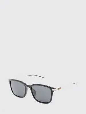Gucci Aviator Metal And Acetate Sunglasses With Web Detail - Black