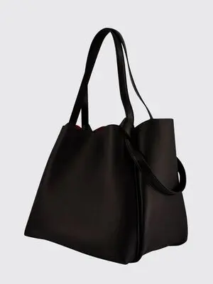 CHRISTIAN LOUBOUTIN Bettina Grained Leather Tote Bag With Double Handle - Black
