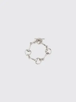 Gucci Horsebit -finish Metal Bracelet - Silver