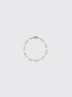 Gucci Horsebit -finish Metal Choker Necklace - Silver