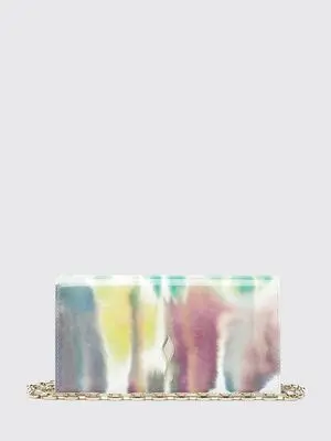CHRISTIAN LOUBOUTIN Bettina Abstract-print Patent Leather Handbag - Multicolor