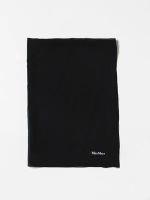 Max Mara Silk Scarf - Black