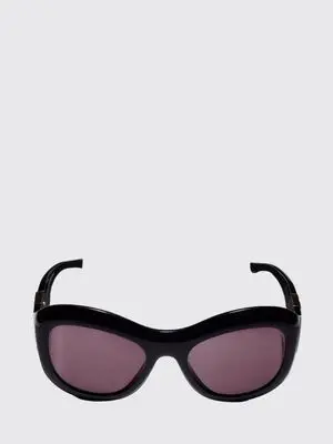 Gucci Cat-eye Sunglasses In Tortoiseshell Acetate With Gg Monogram Logo - Black