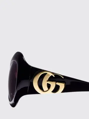 Gucci Cat-eye Sunglasses In Tortoiseshell Acetate With Gg Monogram Logo