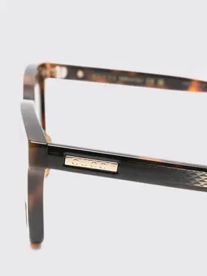 Gucci Rectangular Tortoiseshell Acetate Sunglasses