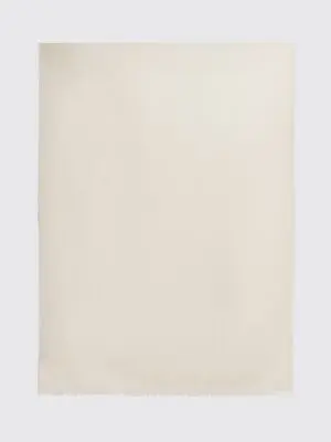 Max Mara Wool And Silk Scarf With Monogram
