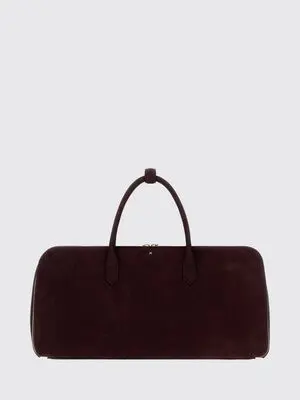 Alaïa Alaia Delta Medium Nubuck Leather Handbag With Double Zip And Shoulder Strap - Red