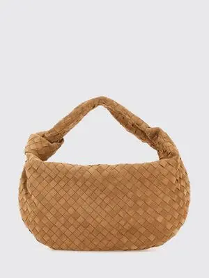 Bottega Veneta Jodie Intrecciato Calf Leather Shoulder Bag With Knot - Brown
