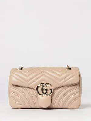 Gucci Gg Marmont Medium Shoulder Bag - Pink