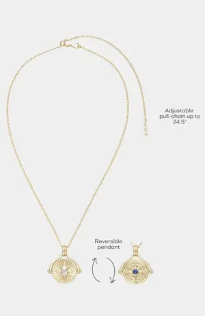 Stella & Dot North Star Spinner Necklace